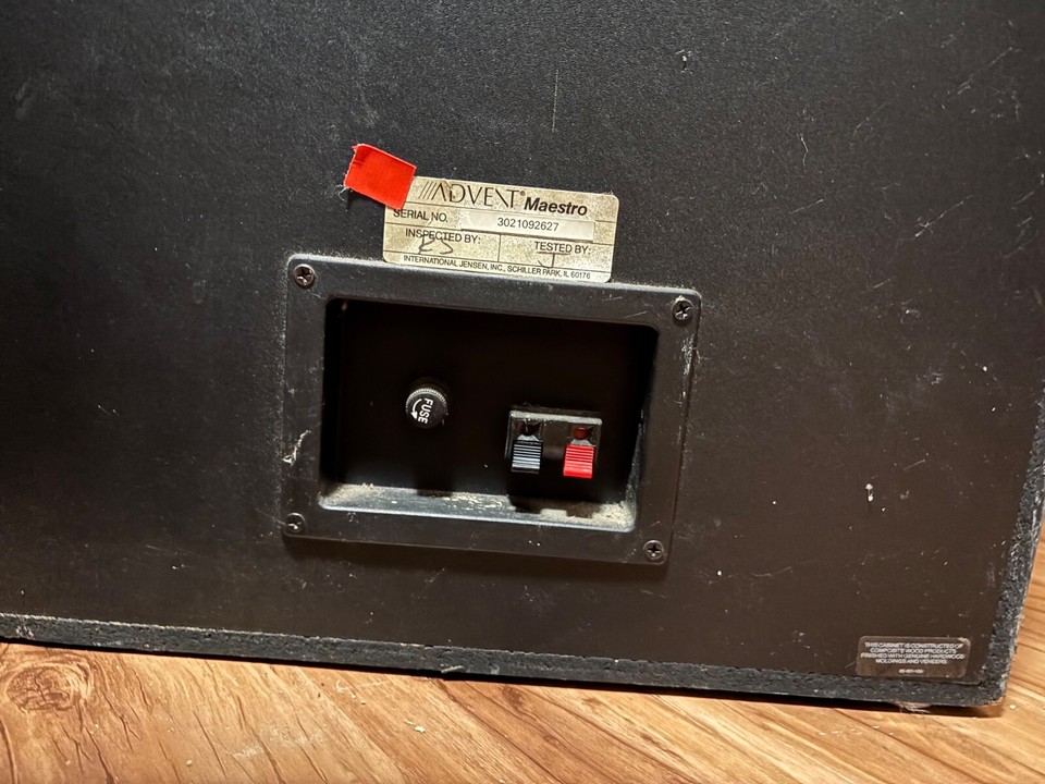 Very nice Advent Maestro Speakers. Good condition | eBay