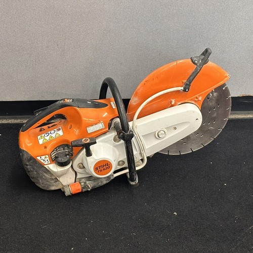STIHL TS420 Gas-Powered 14'' Concrete Cut-Off Saw w 14" Diamond Blad ...