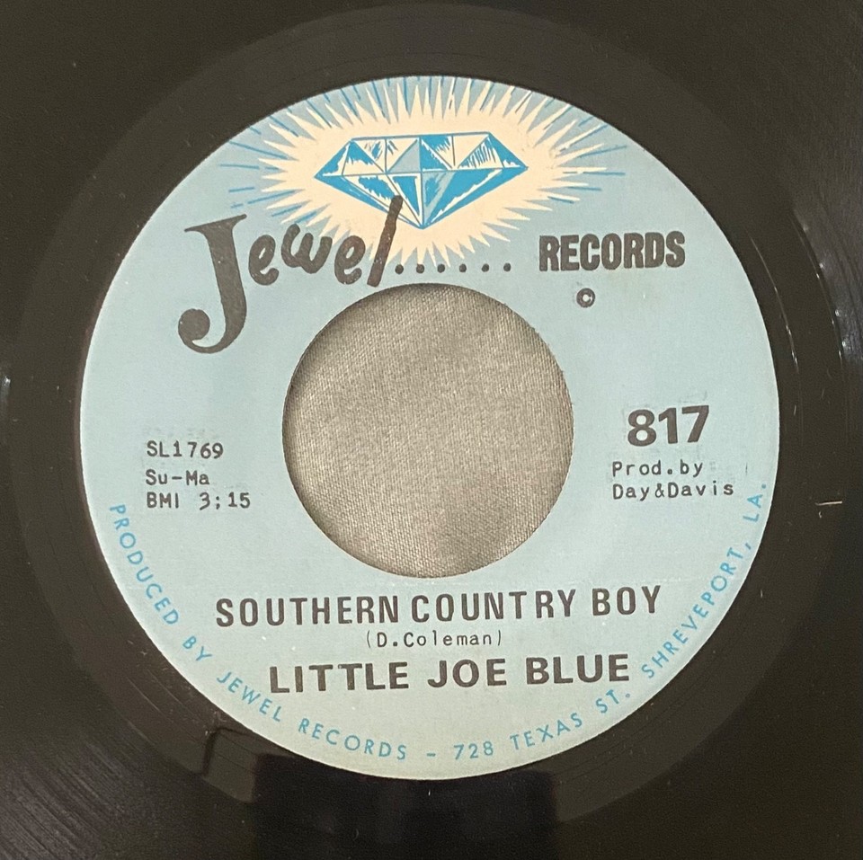 Little Joe Blue-Southern Country Boy-Rare 1971 R&B 45-Jewel-VSVG+/HEAR ...