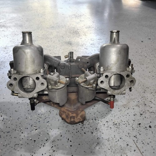 Volvo Intake/Exhaust Manifold with dual SU HS6 Carburetors for B18 ...