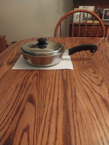 Saladmaster T304S Stainless Steel 9 Inch Frying Pan Skillet w Vapo-Lid ...