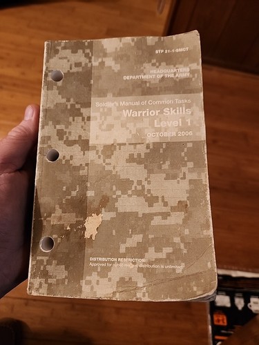 Soldier’s Manual Of Common Tasks, Warrior Skills, Level 1, October 2006 ...