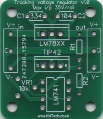 LM78XX Tracking Voltage Regulator Down Converter DC-DC PCB DIY | eBay UK