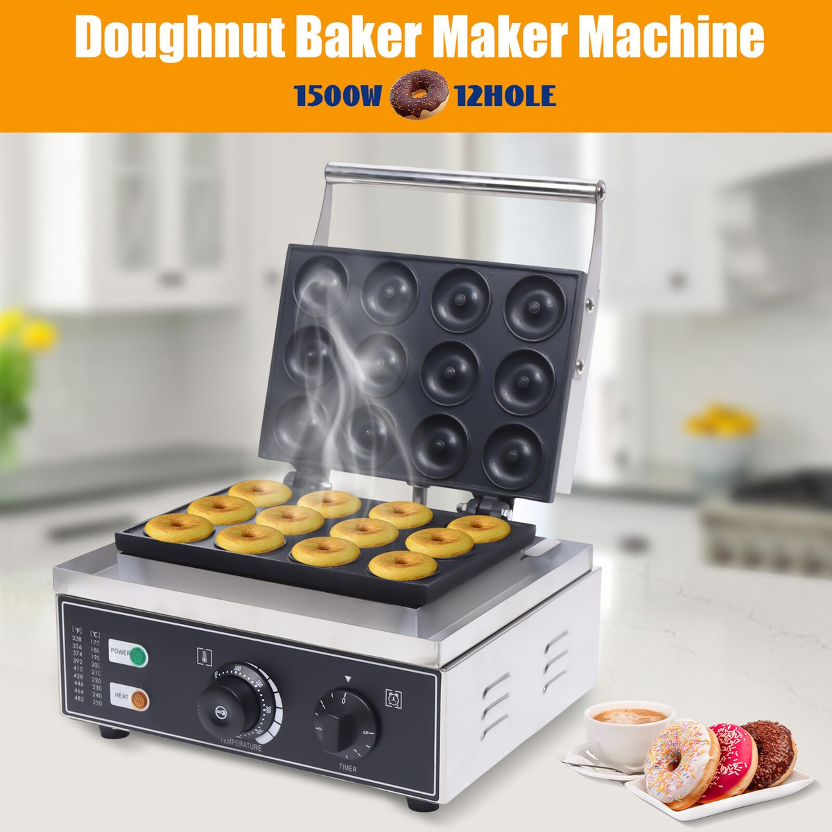 Commercial Churro Maker 5L Stainless Steel Churros Maker Machine ...