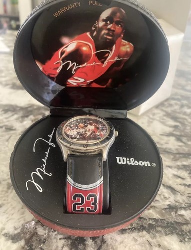 Avon Michael Jordan #23 Watch In Unique Basketball Container | eBay