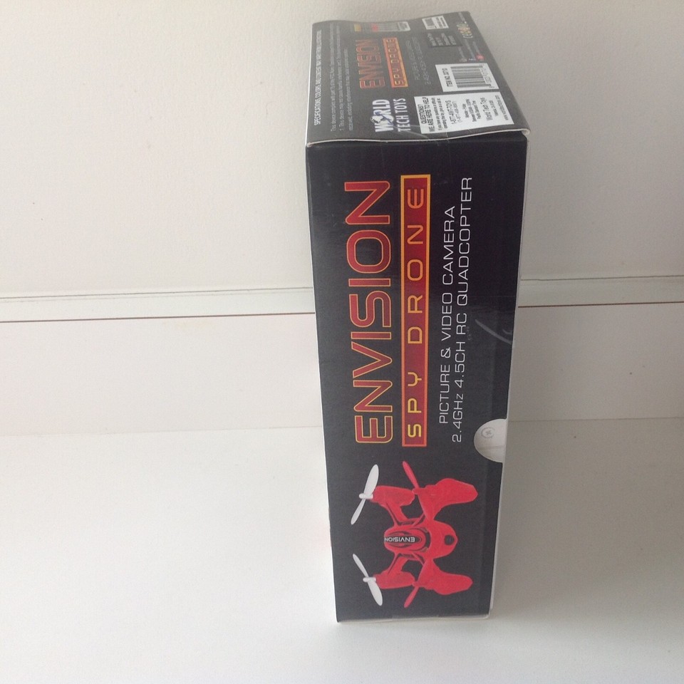 World Tech Toys 4.5-channel Envision 2.4GHz RC "RED "Spy Drone | eBay