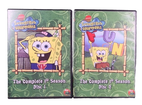 SpongeBob Squarepants - Disc 1 & 2 - Season 1 - DVD | eBay