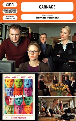 FICHE CINEMA : ROMAN POLANSKI - CARNAGE - 2011 | eBay