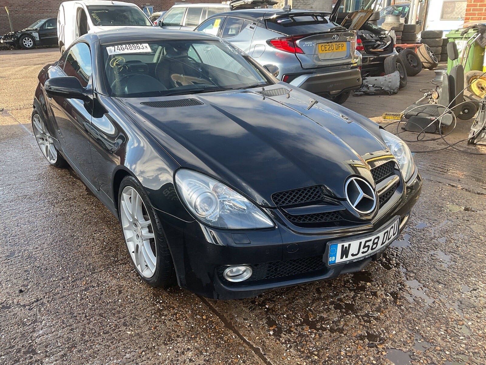 MERCEDES BENZ SLK R171 CONVERTIBLE ROOF HARDTOP BREAKING 2008 | eBay UK