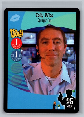 Telly Wise Springer Fan #30 Austin Powers CCG The Spy Who Shagged Me ...