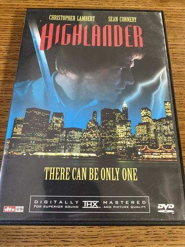 HIGHLANDER - (DVD, 2002) - Christopher Lambert, Sean Connery, Clancy ...