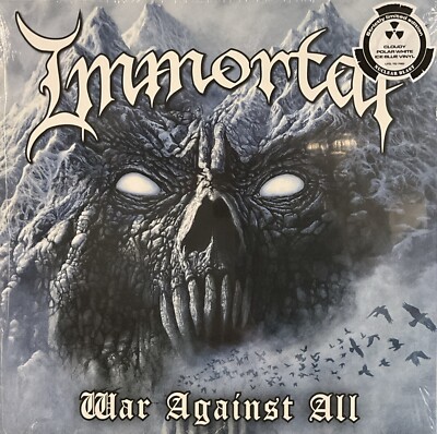 Immortal – War Against All LP 2023 Nuclear Blast 5809-1 [White W/ Blue ...