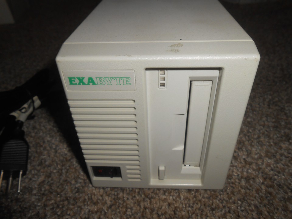 EXABYTE EXB-4200CT External Tape Drive 4MM DAT 2/4GB SCSI - Untested | eBay