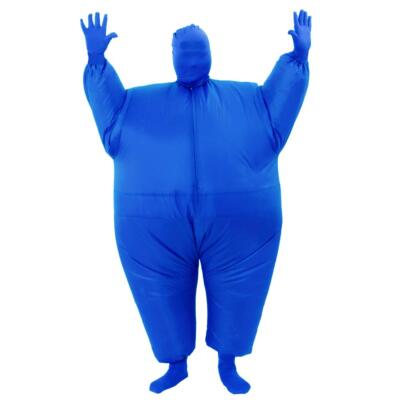 Blue Inflatable Costume Full Body Suit Inflatable Halloween Costumes ...
