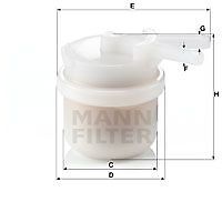 Mann-filter Fuel filter WK42/10 fits Toyota T-18 TE72 1.8 (TE72) | eBay