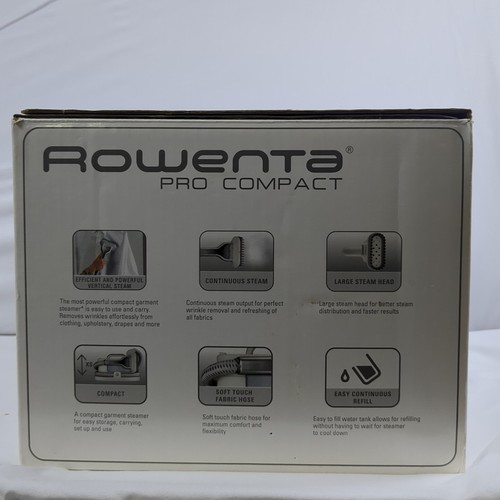 Rowenta Pro Compact Garment Clothing Portable Steamer IS1430 Used ...