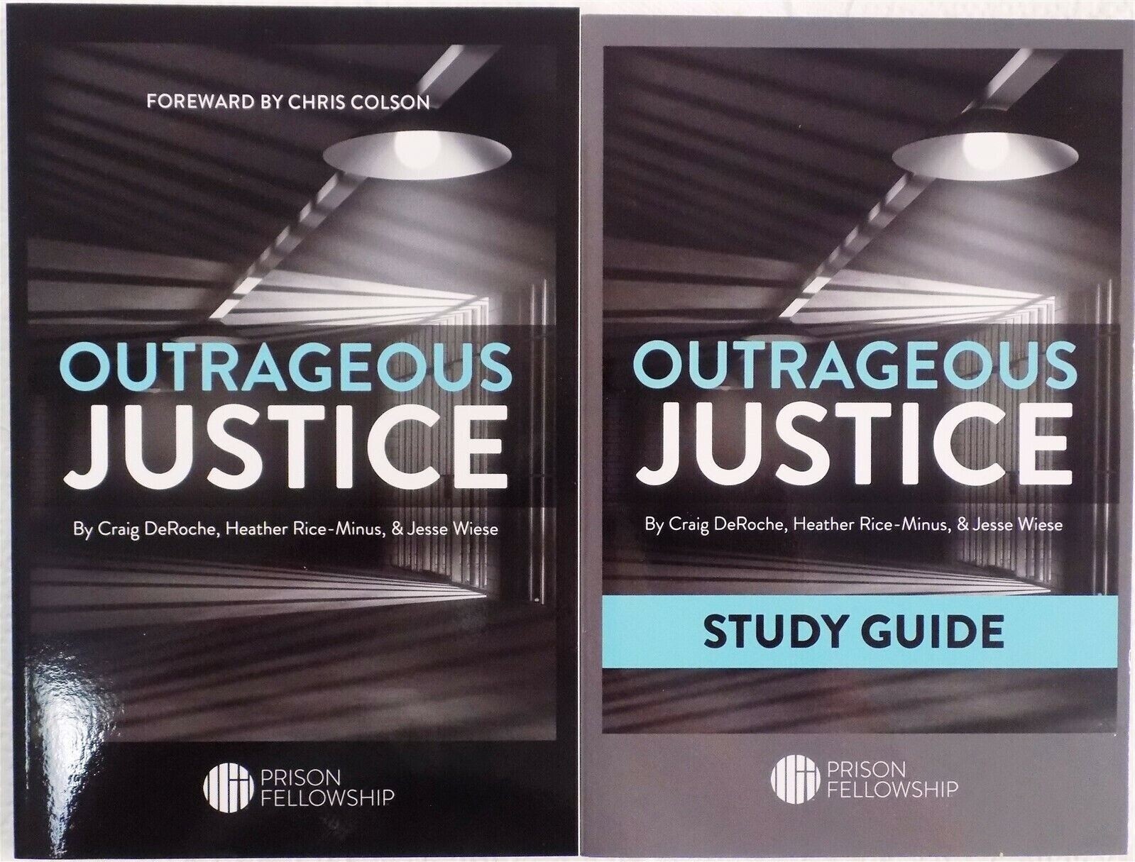 Set of 2 Outrageous Justice and Study Guide by Heather Rice-Minus 2016 ...
