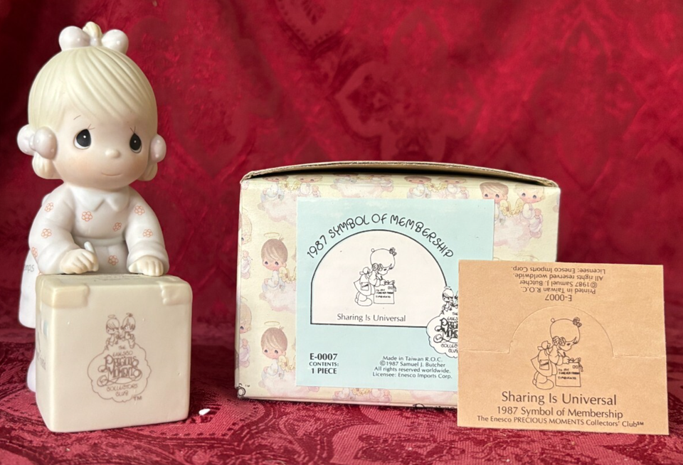 PRECIOUS MOMENTS LOT OF (7) C0016-C0017-C0018-E0005-E0006-E0007-E0008 NEW W/BOX | eBay