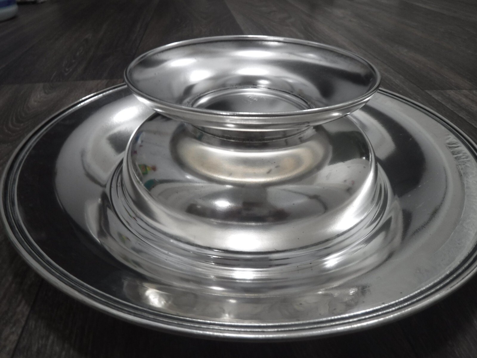 New Amsterdam Silver Co. VINTAGE PEDESTAL BOWL EPNS C4038 | eBay