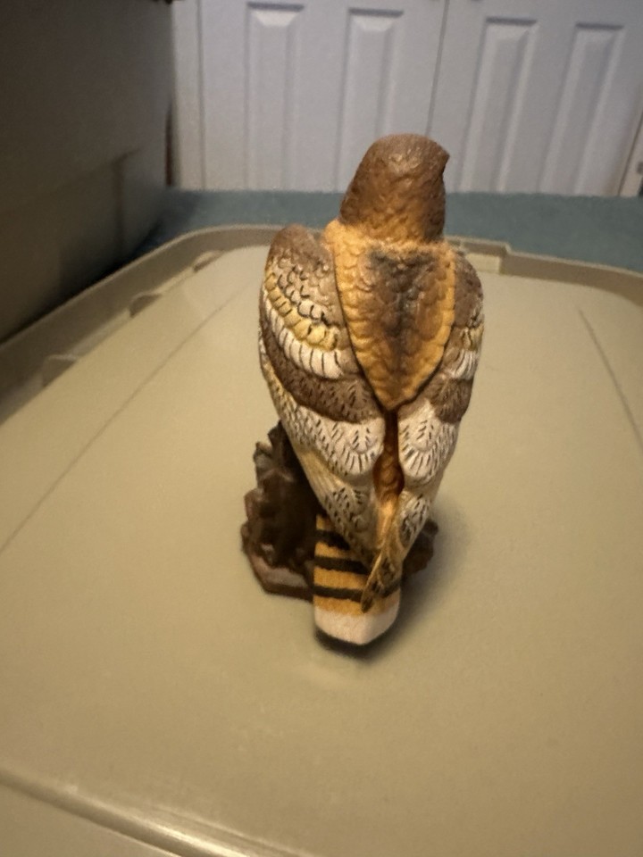 Dolfi Original Carved Wood Hawk 111/5000 5" Tall Collectible Hand ...