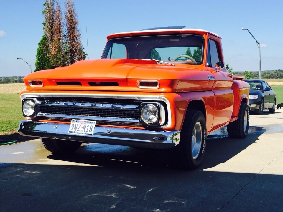 1965 Chevy C10. Needs TLC, minor cosmetic work on wood panels, sunroof ...