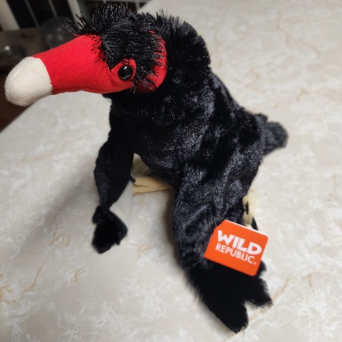 Wild Republic Turkey Vulture 12" Toy Plush Stuffed Animal Realistic ...