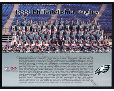 1999 PHILADELPHIA EAGLES NFL TEAM 8X10 PHOTO PICTURE | eBay