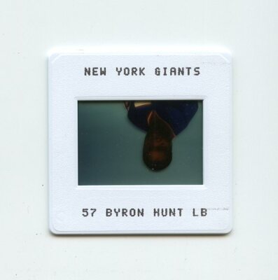 #TN27118 BYRON HUNT LB 1983 Rare Football TV Slide | eBay
