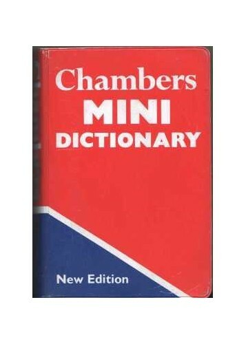 Chambers Mini Dictionary Paperback Book The Fast Free Shipping | eBay