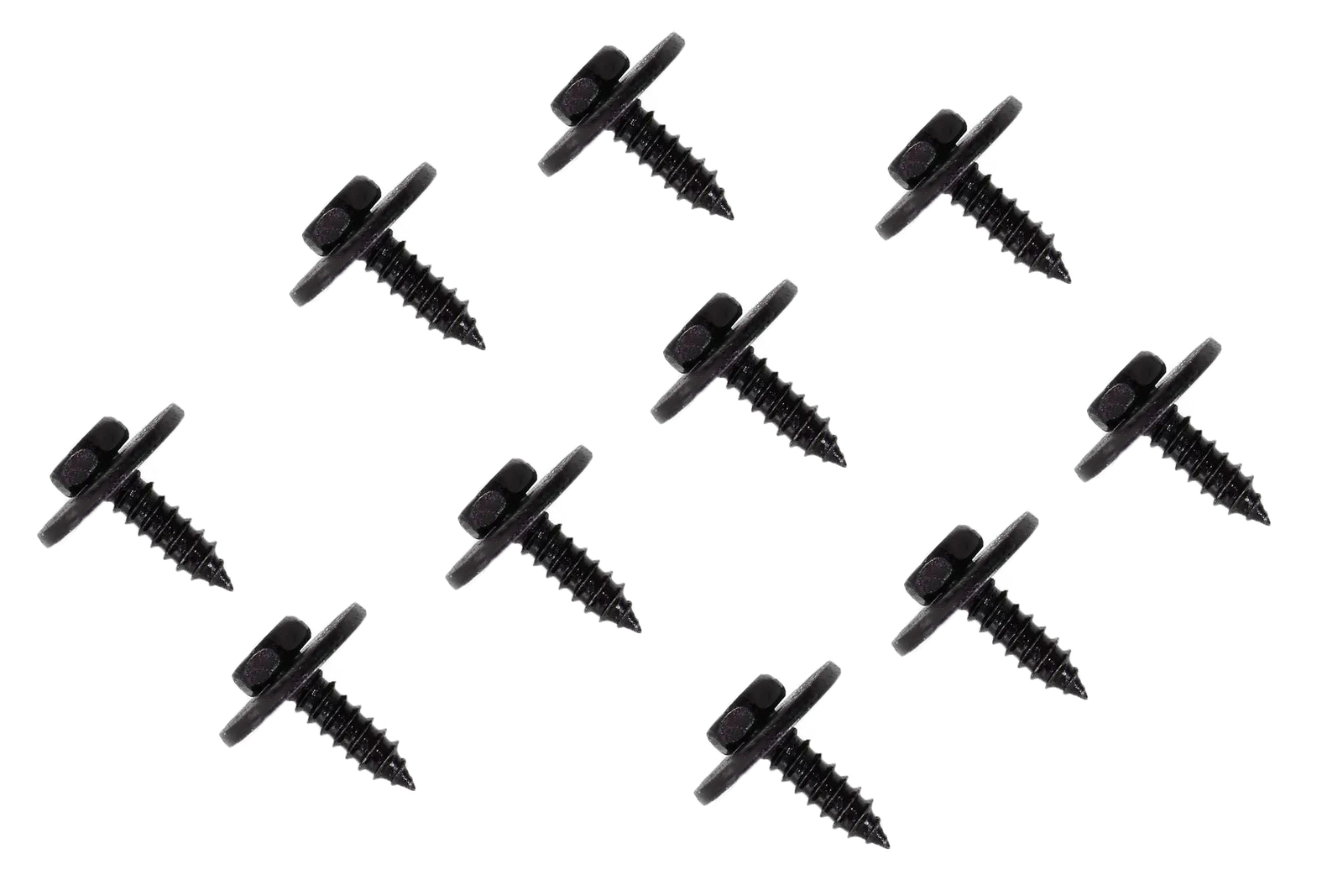 Genuine BMW Hex Head Trim Screw With Washer Set Of 10 NEW 07147129160 ...