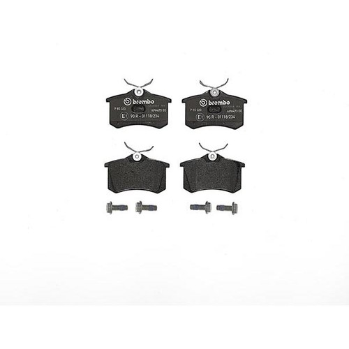 Rear Brake Pad Set 2x Pads Not Fitted Wear Indicator Replacement ...