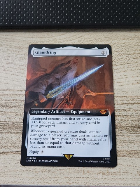 MTG Glamdring The Lord of the Rings: Tales of Middle-earth 0376 Regular ...
