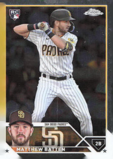 2023 Topps Chrome Update Baseball Matthew Batten #USC72 Rookie RC | eBay