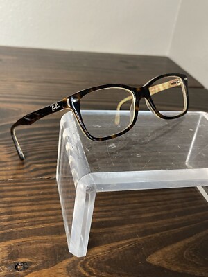 Ray-Ban Optics RB5228-5057 Unisex Polished Dark Havana Square ...