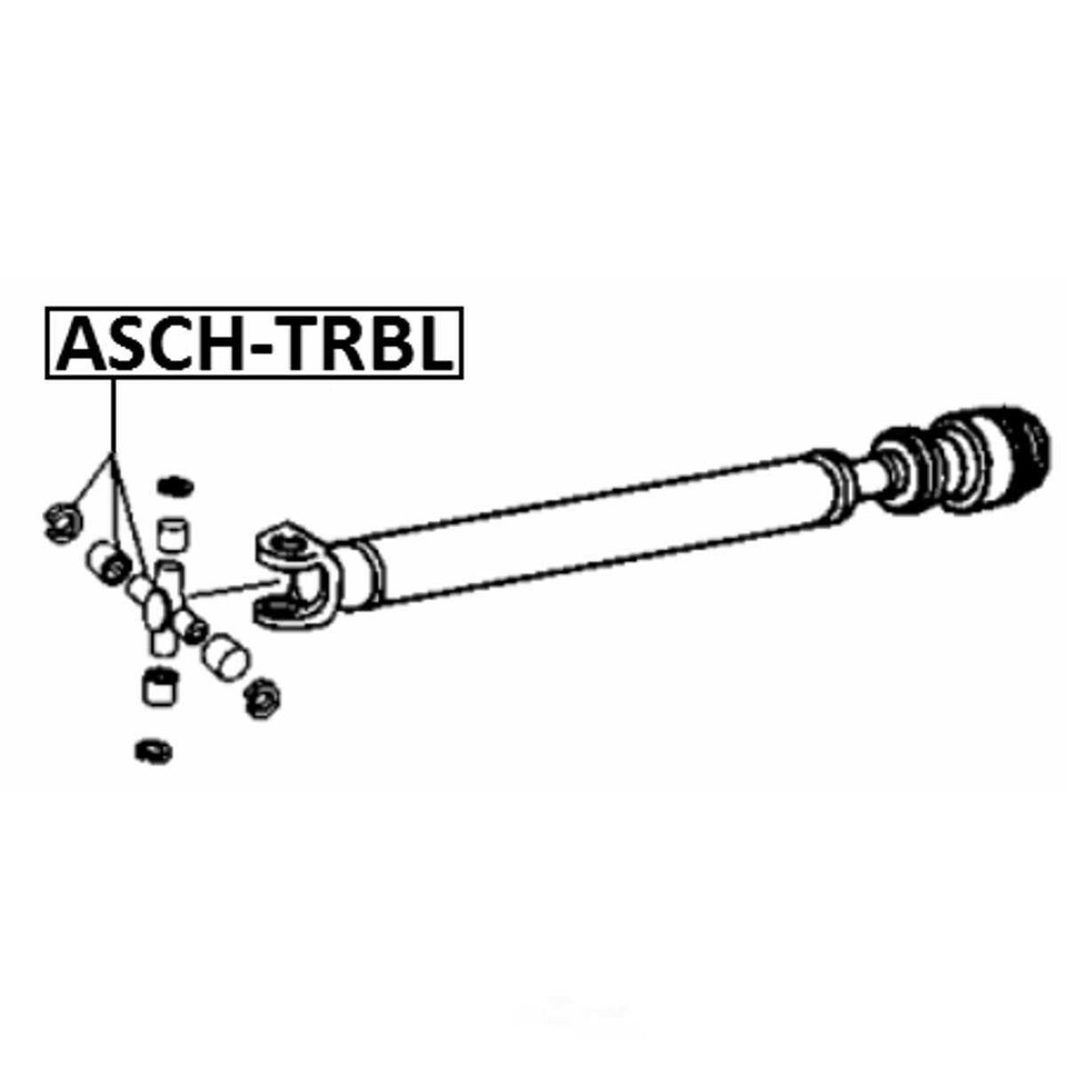 Universal Joint-Base Febest ASCH-TRBL | eBay