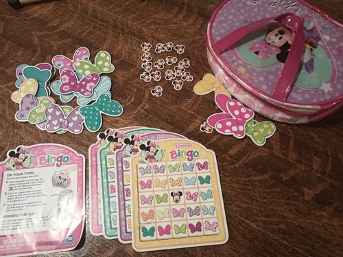 Disney Minnie Mouse "Bow-tique" bingo game | eBay