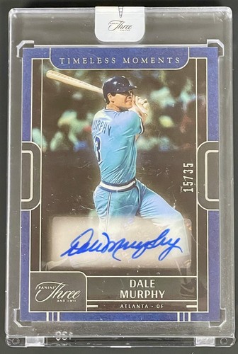 2023 Panini Three And Two DALE MURPHY Timeless Moments Auto Autograph ...
