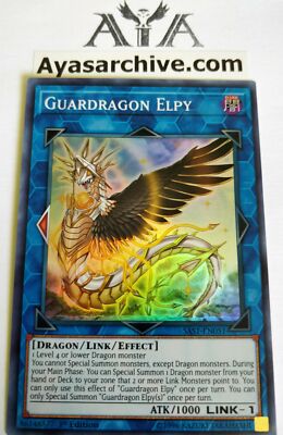 Guardragon Elpy - SAST-EN051 - Super Rare - 1st Edition NM ayasarchive ...