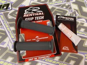 Renthal Original Motorcycle Road Race Track Handlebar Grips Medium ...