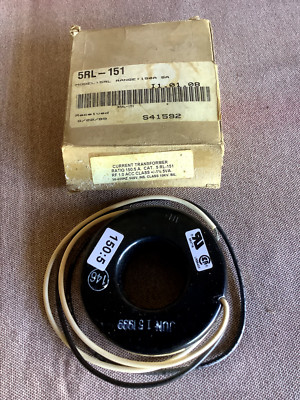 Simpson Current Transformer 5RL-151 150:5A 50-400 HZ 600 V INS | eBay