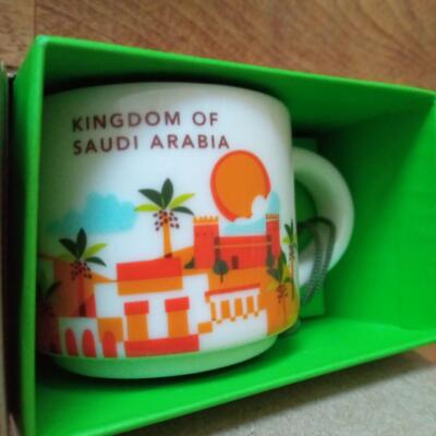 Starbucks Kingdom of Saudi Arabia Coffee Cup Mug 14oz w/ box New You ...