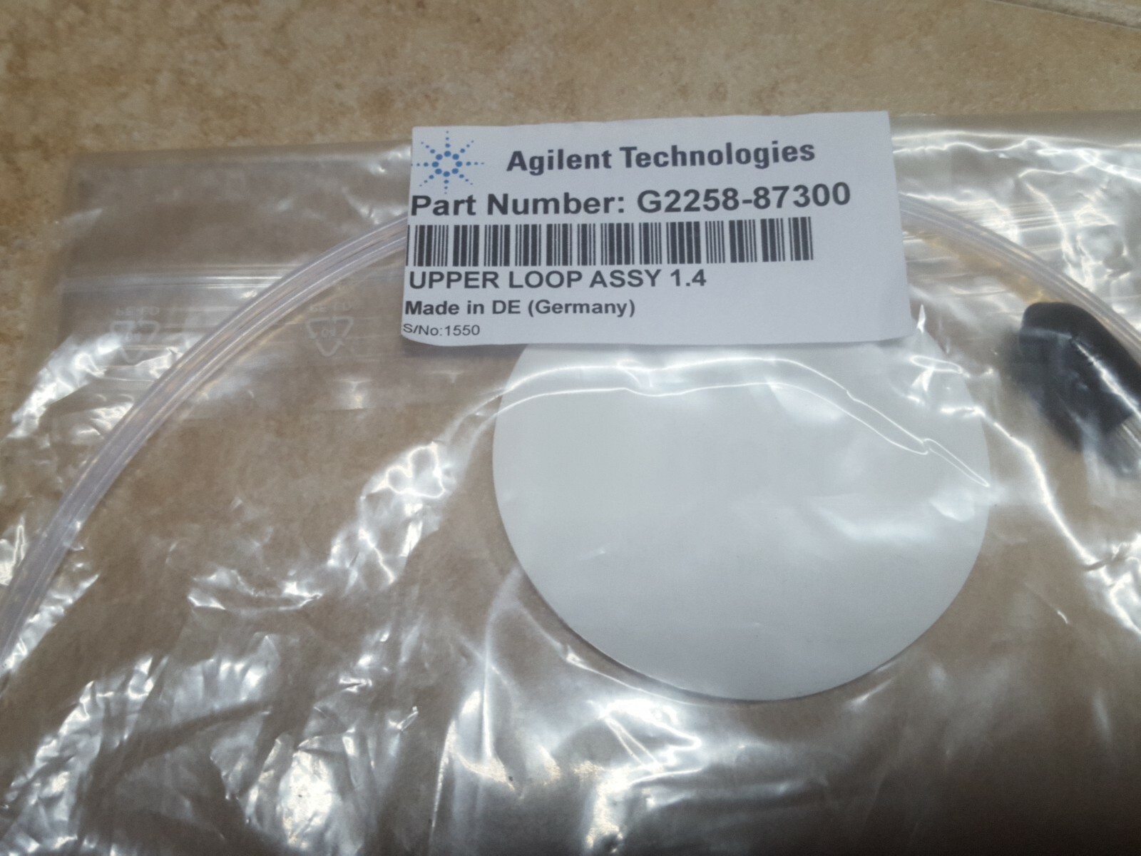 Agilent HPLC Buffer Loop Tubing Assembly Upper Loop Assy PTFE G2258 ...