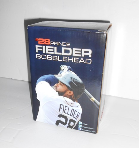 BOBBLEHEAD MLB DETROIT TIGERS BELLE TIRE PRINCE FIELDER 6 1/2" TALL NOS ...