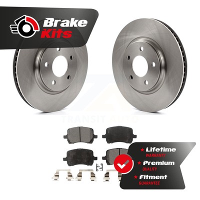Front Disc Brake Rotor And Ceramic Pad Kit For 2004-2012 Chevrolet ...