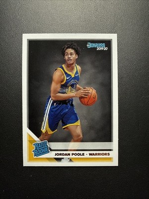 2019-20 Donruss Jordan Poole Rated Rookie #226 RC Rookie Card | eBay