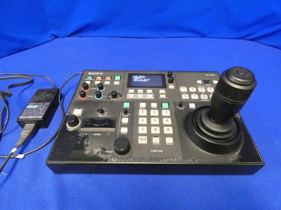 Sony RM-IP500 IP PTZ Camera Remote Controller w/External Power Supply ...