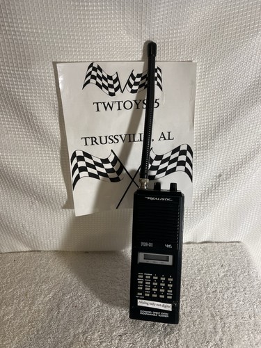 REALISTIC Pro-31A 20-132 Direct Entry Programmable Scanner 10-Channels ...