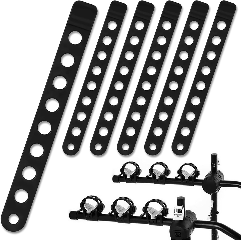 6PCS Bike Rack Rubber Straps, Replacement for Thule 1/2" Tab 534 Holder ...