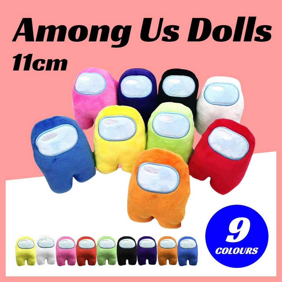 Among Us Plush Soft Stuffed Toy Doll Game Figure Plushie Kids Toys FREE ...