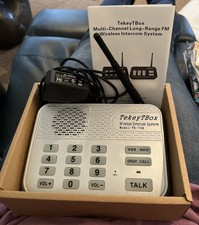 Tekey TBOX TK-708 Multi-Channel Long Range FM Wireless 3 Black Intercom ...